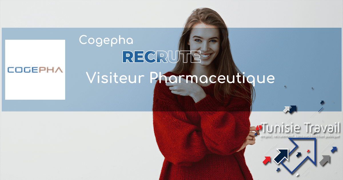 Cogepha recrute Visiteur Pharmaceutique Offre d'emploi Tunisie Travail JobBoards