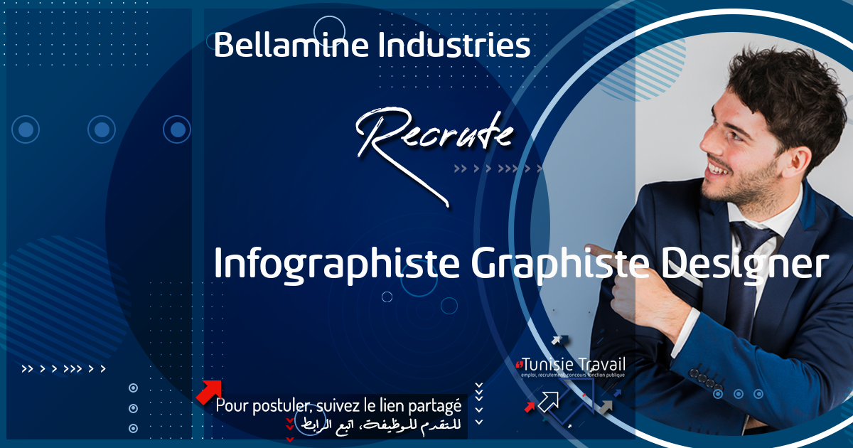Bellamine Industries recrute Infographiste Graphiste Designer | Tunisie ...