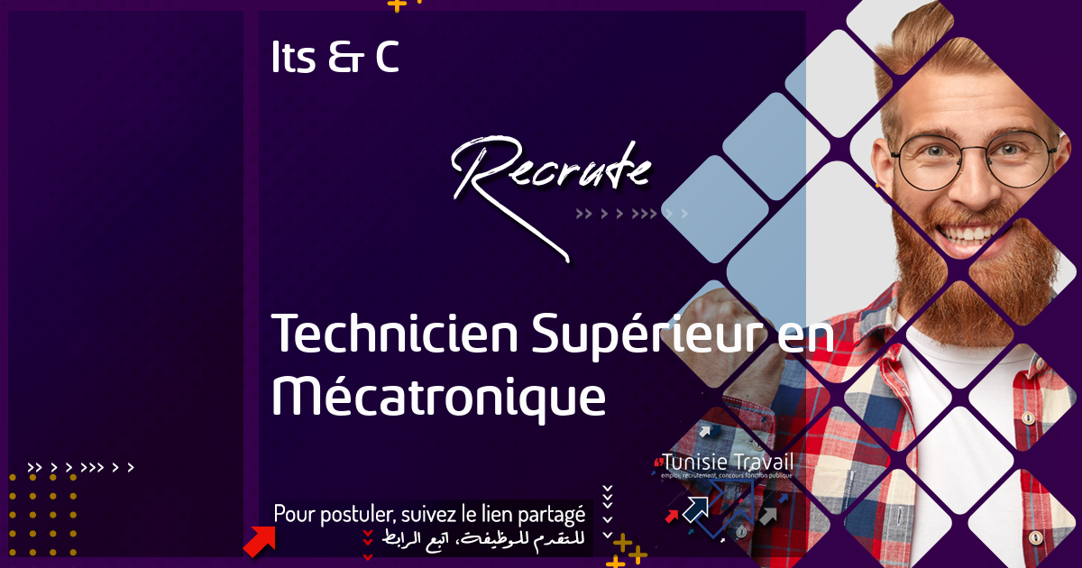 Technicien Supérieur en Mécatronique – Its & C | Tunisie Travail