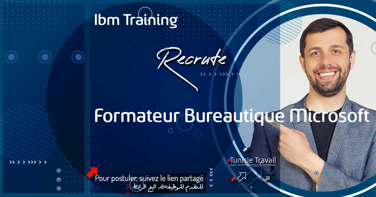IBM Training recrute Formateur Bureautique Microsoft | Tunisie Travail ...