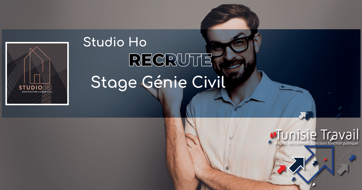 Stage Génie Civil - Studio Ho | Tunisie Travail