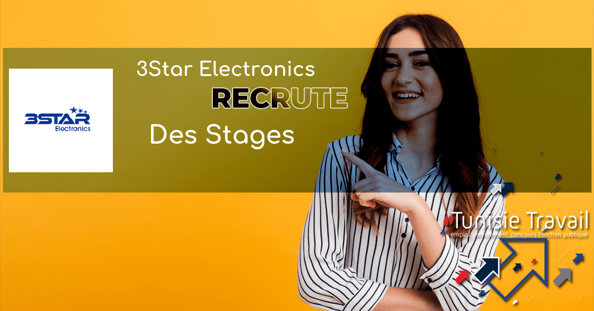 3Star Electronics offre des Stages | Tunisie Travail JobBoards